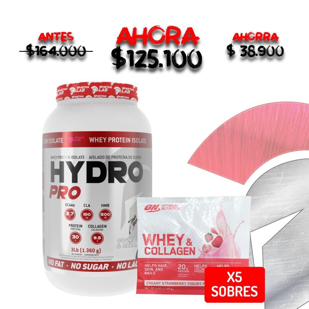 Oferta Hydro Pro 3 lb + Obsequio - Spartan Lab